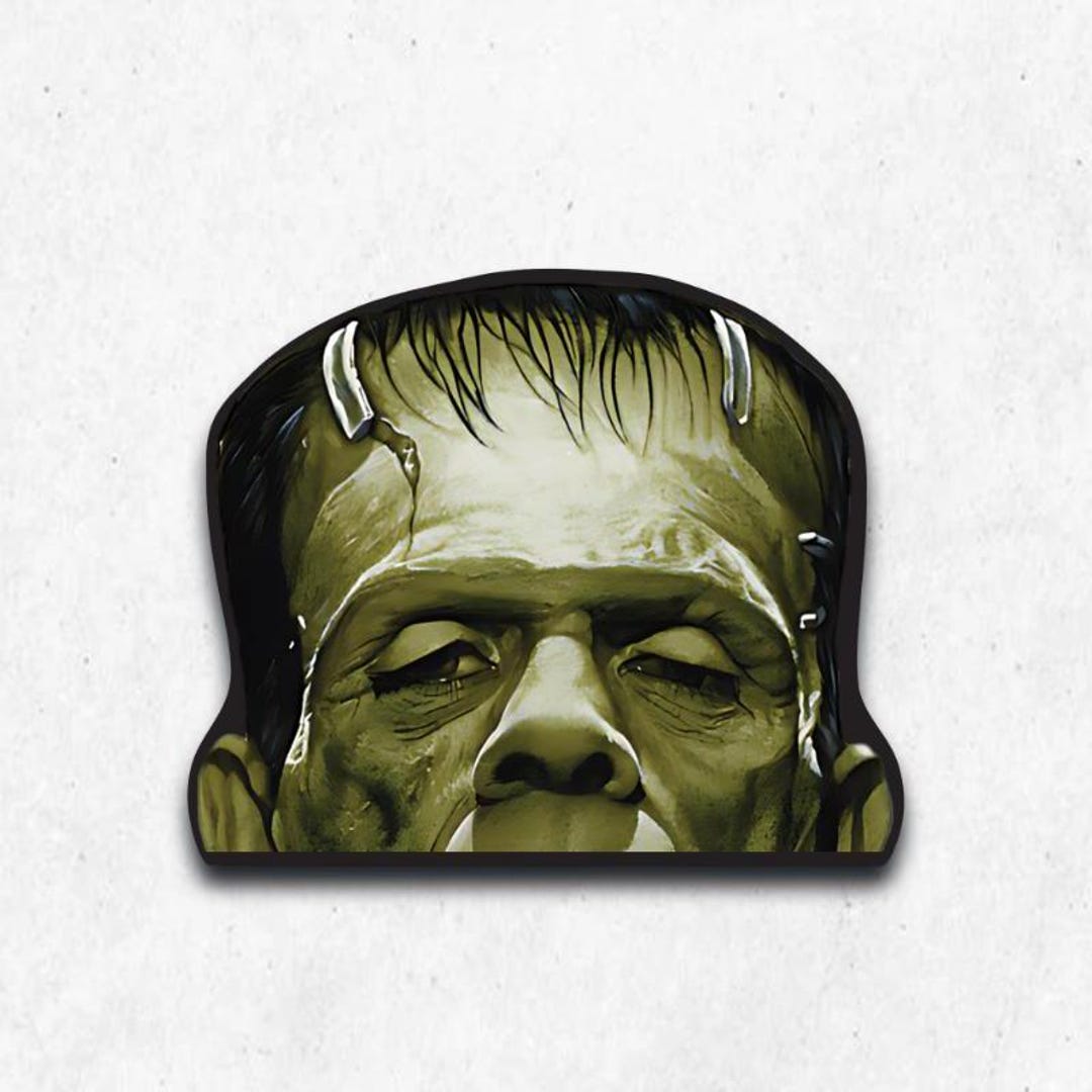 Frankenstein Peeker | Vinyl Sticker | Peeker | Peekers | Durable ...