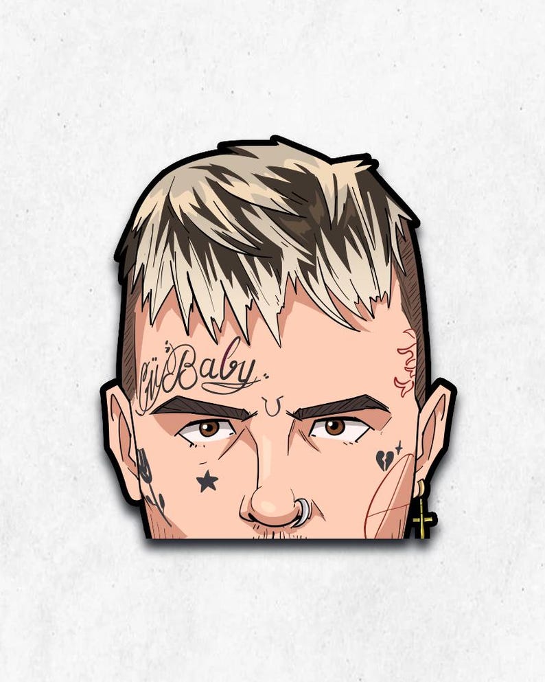 Lil Peep Peeker | Vinyl Sticker | Peeker | Peekers | Durable Waterproof ...