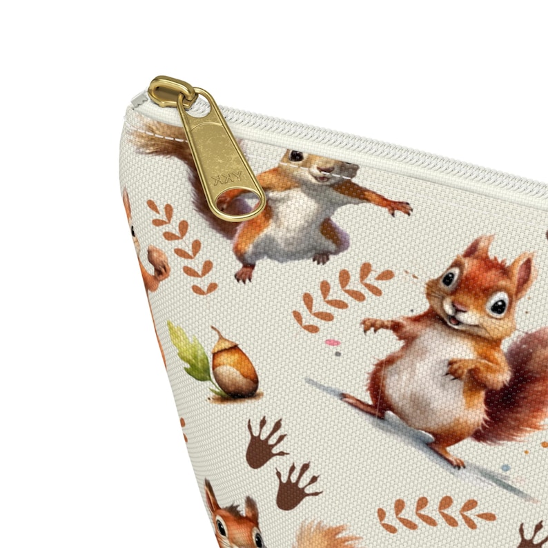 Squirrel Accessory Pouch, Cute Animal Pouch Bag, Small Makeup Bag ...