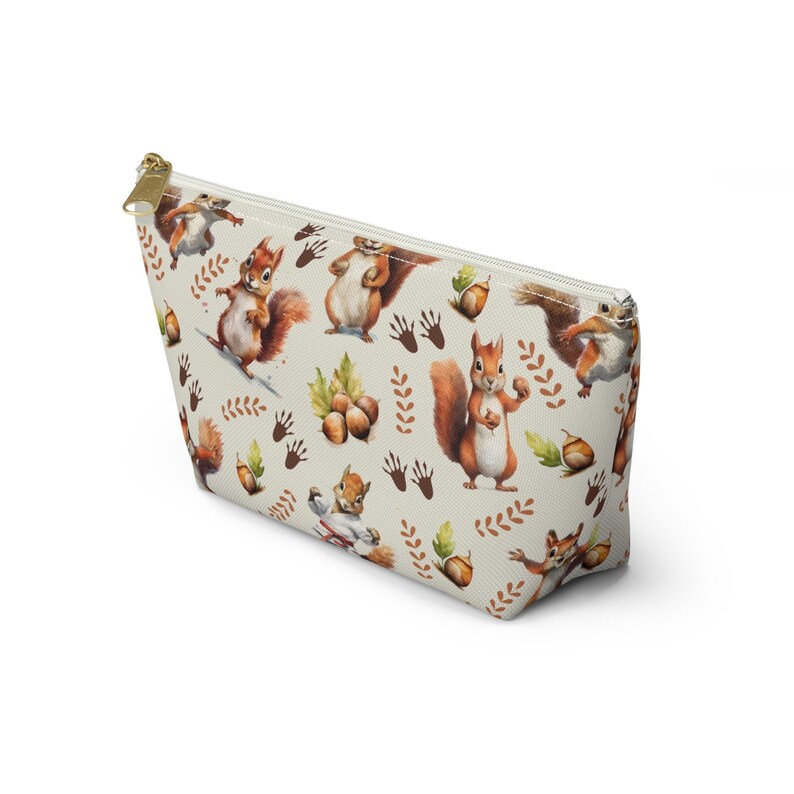 Squirrel Accessory Pouch, Cute Animal Pouch Bag, Small Makeup Bag ...