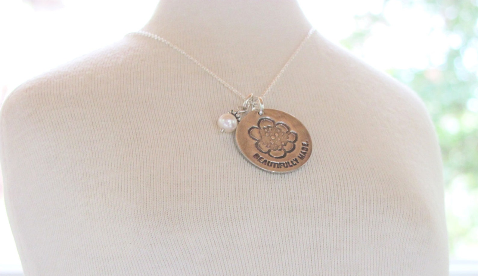 Beautifully Made Silver Necklace Fine Silver Pendant - Etsy