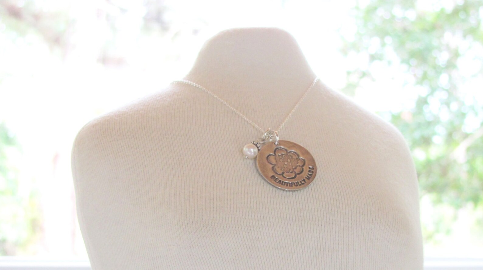Beautifully Made Silver Necklace Fine Silver Pendant - Etsy