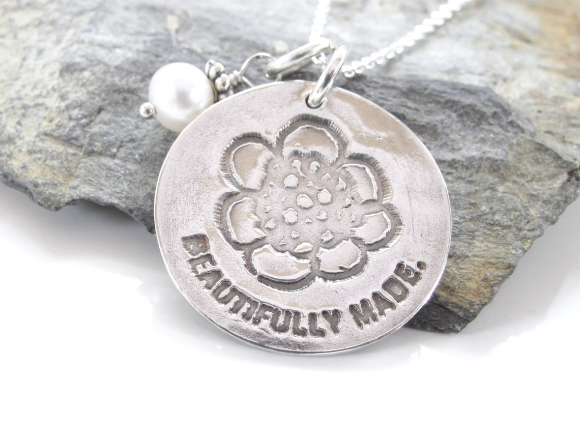 Beautifully Made Silver Necklace Fine Silver Pendant - Etsy