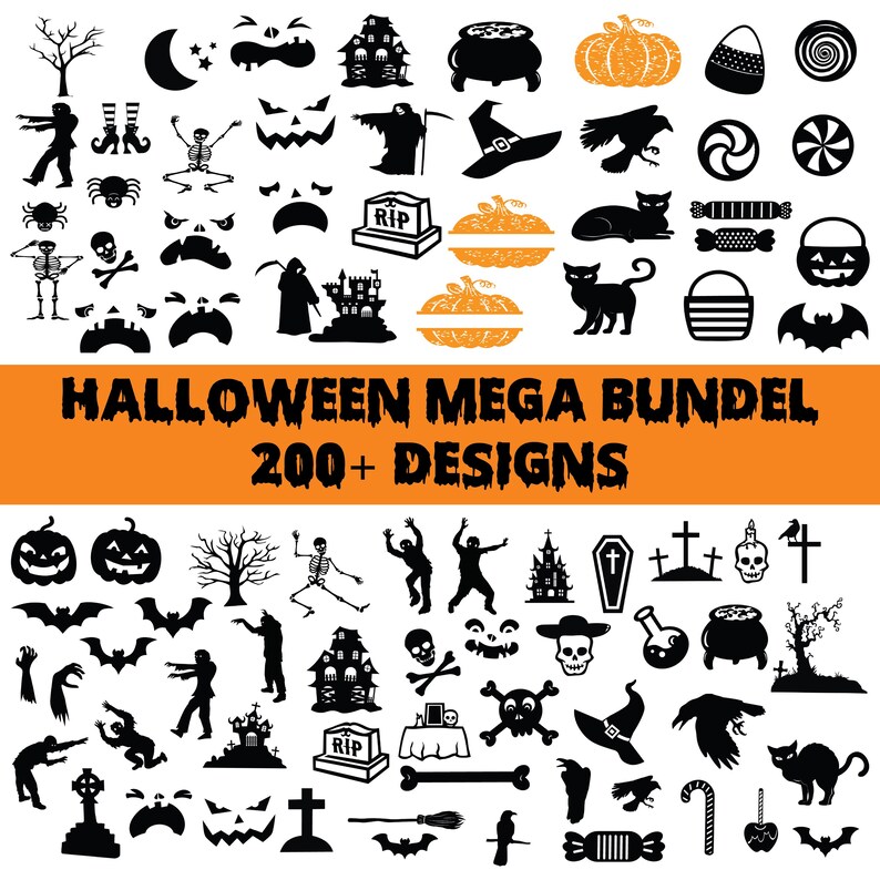 Mega Horror SVG Bundle, Helloween SVG Bundle, Horror Friends SVG ...