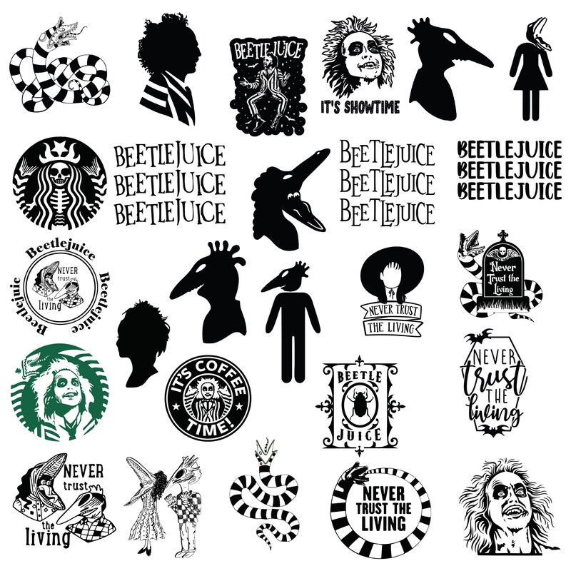 Beetlejuice Svg - Etsy