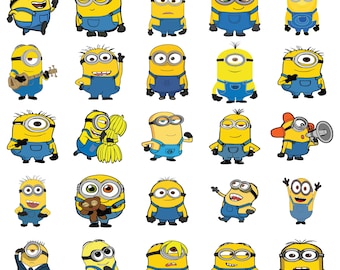 Mega Minions Svg Bundle, Minions Png, Minions Clipart, Despicable Svg ...