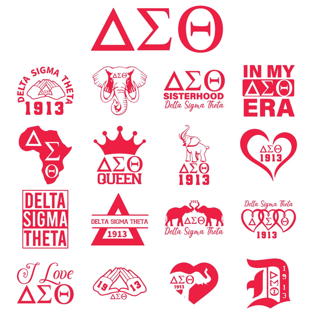 Delta Sigma Theta Svg Png, 1913 Hand Sign Cut File, Delta Sigma Theta ...