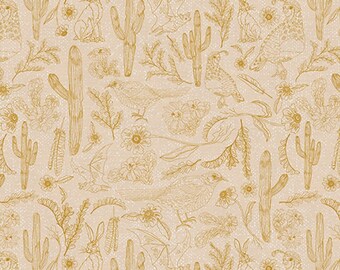Desert Fabric Scout Desert by Pattern State Desert Roadrunner Boho ...
