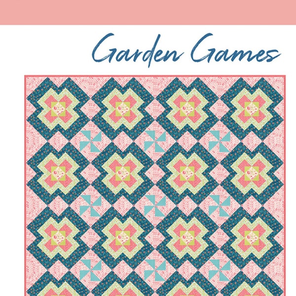 Pinwheel Garden Quilt Pattern - Etsy