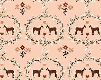 Preppy Ponies Fabric Lilly's Spring Ponies by Clpourlamaison Preppy ...
