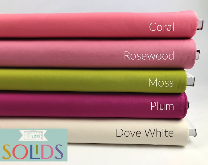 Tilda Solids - Tone Finnanger - Tilda Fabrics - 100% Cotton Quilting ...