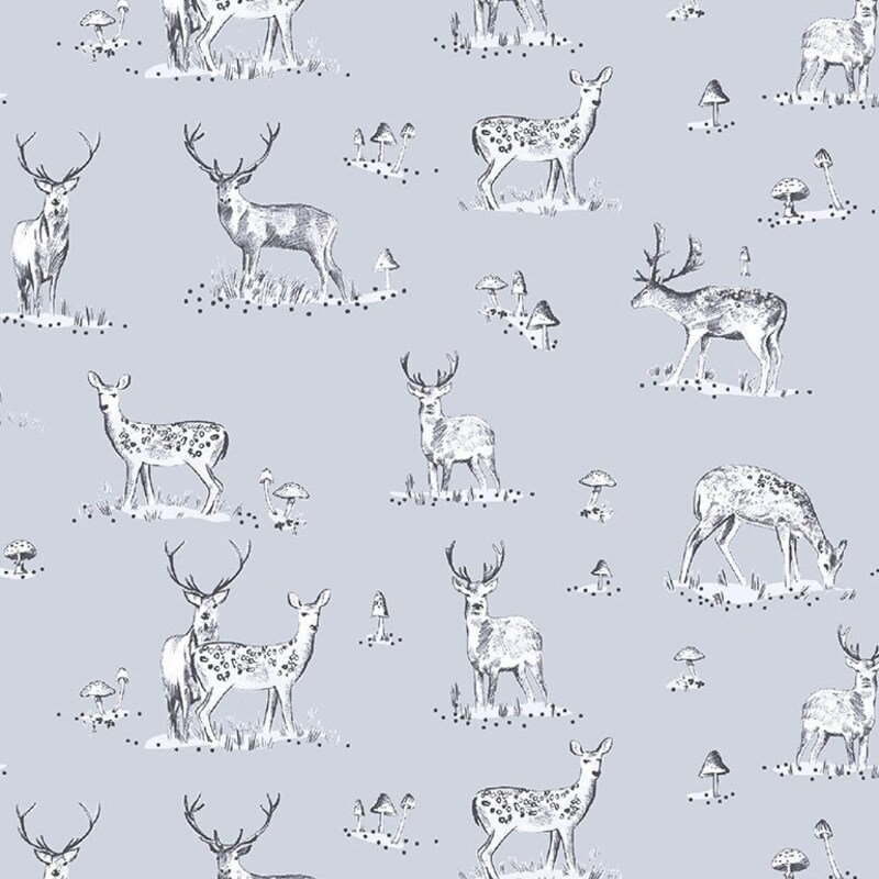 Stag Fabric - Etsy