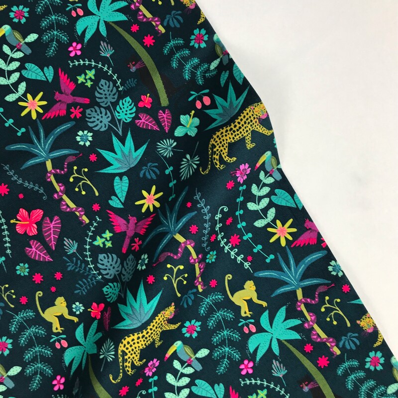 Jungle Fabric - Etsy