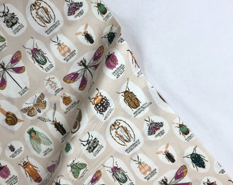 Beetle Fabric Beetle Fabric by Bella Modiste Beetle Bug Insect Animal ...