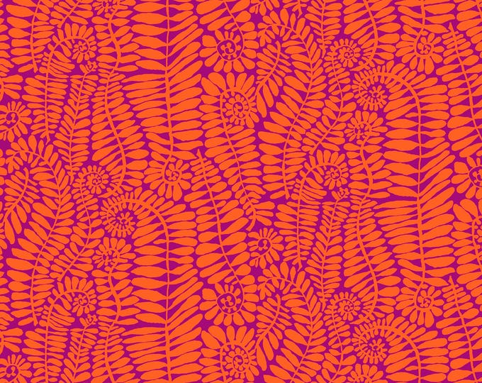 Fronds Orange - August 2022 - Brandon Mably - Kaffe Fassett Collective ...