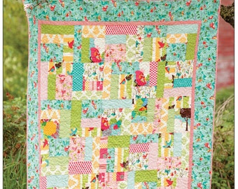 The Moth Quilt Pattern Wondergarden Modern Quilt Patterns by Tamara ...