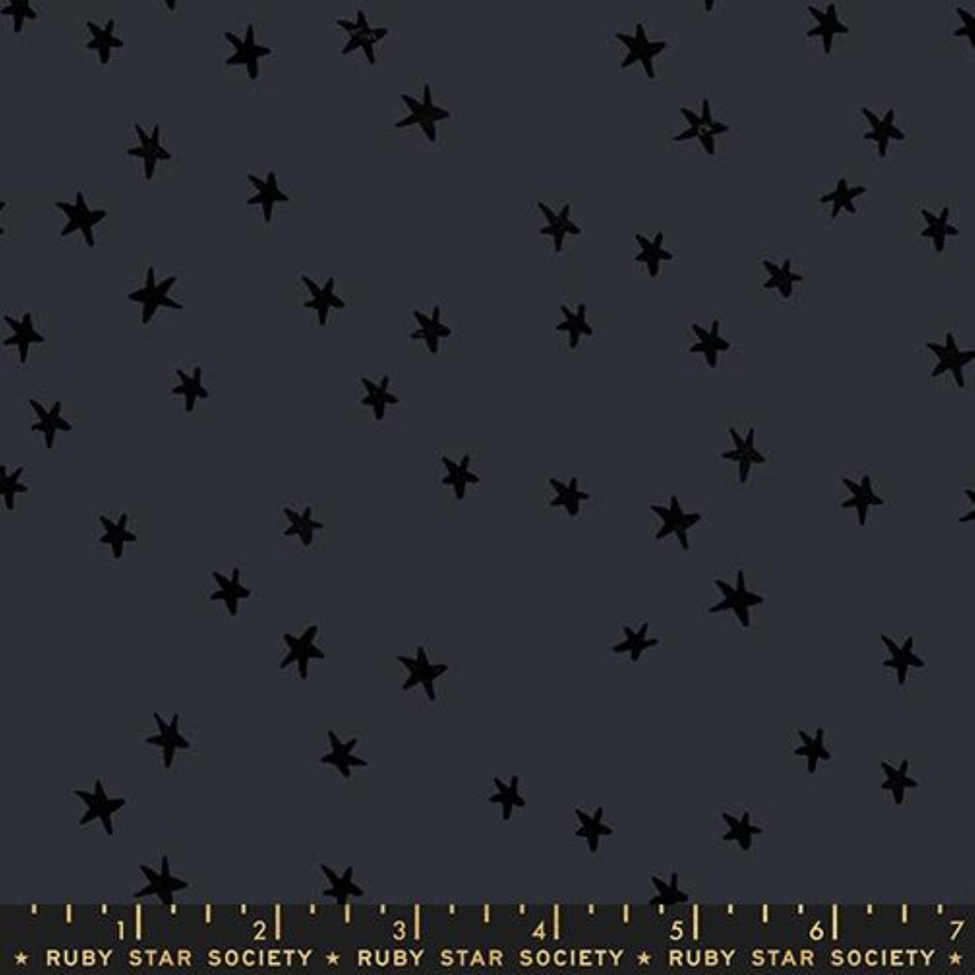 Starry Charcoal - Starry - Alexia Abegg - Ruby Star Society Fabric ...