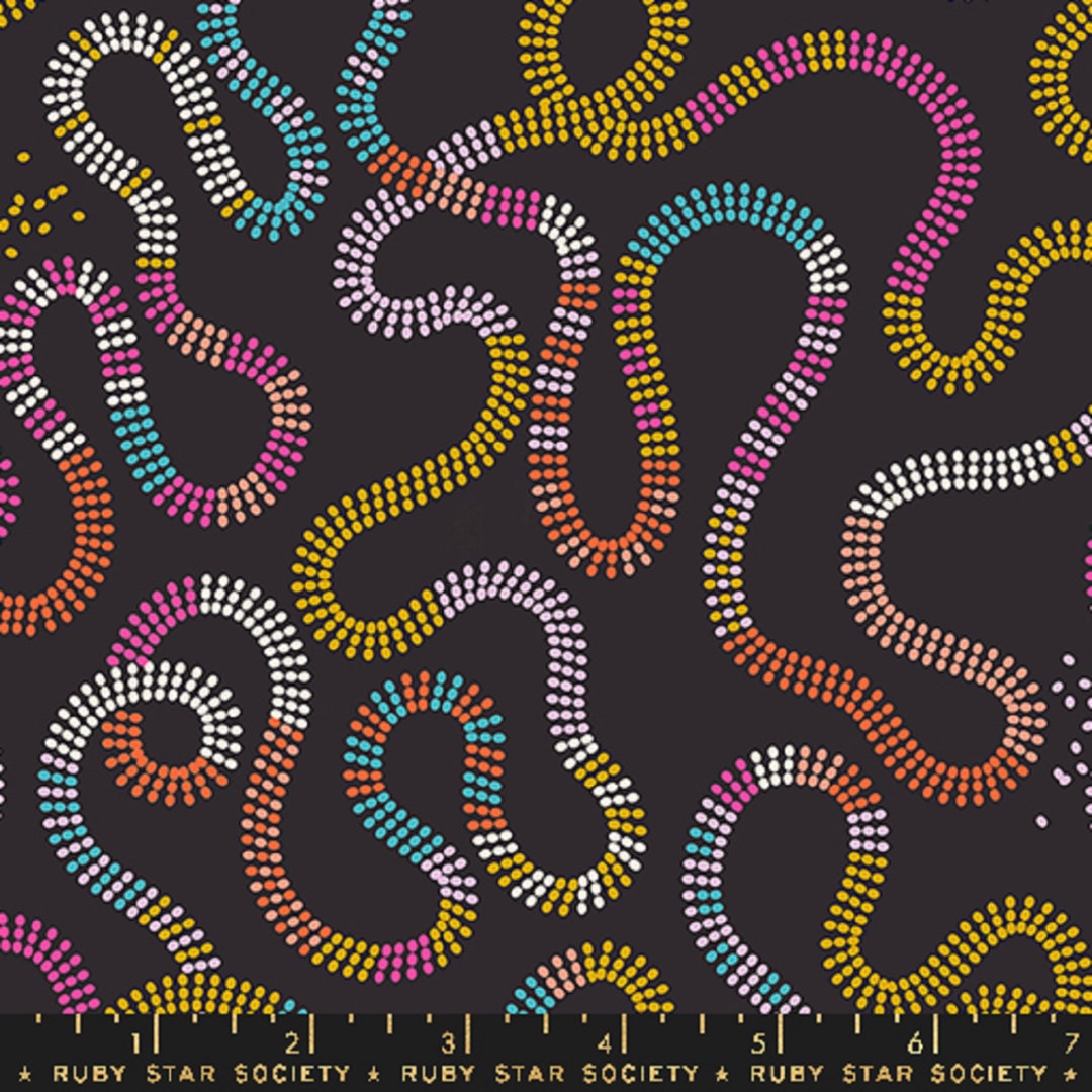 Playful Dots Soft Black - Pivot - Rashida Coleman Hale - Ruby Star ...