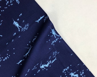 Scuba Divers Coral Reef Sports Fabric Scuba Diving Blue Reefs Deep Sea ...