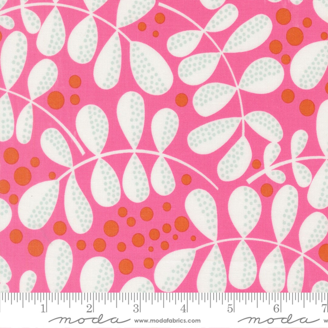 Fern Fiesta Hibiscus - Balisong- Zen Chic - Moda Fabric - 100% Cotton ...