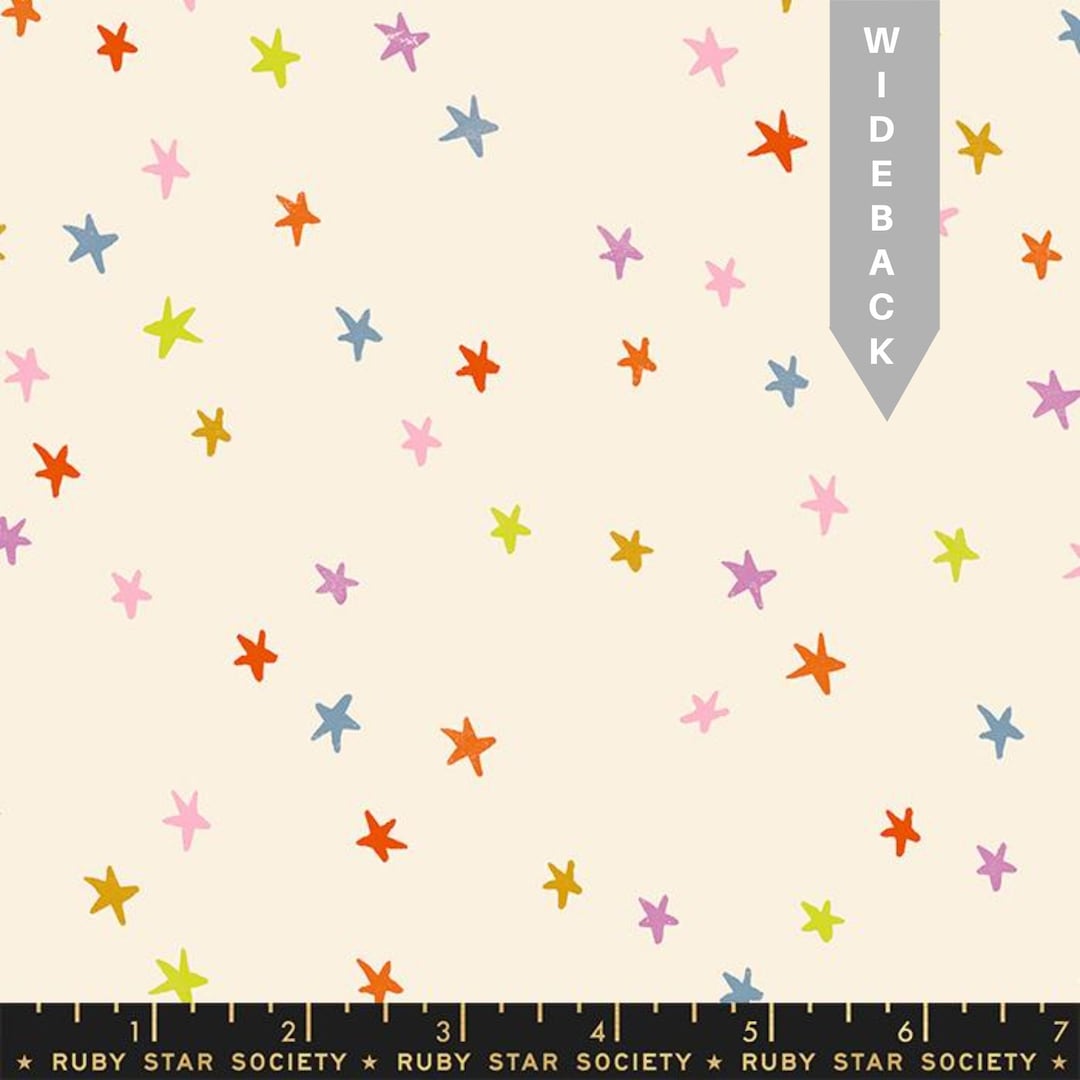 108" WIDE Starry Multi - Alexia Abegg - Ruby Star Society Fabric - Moda ...