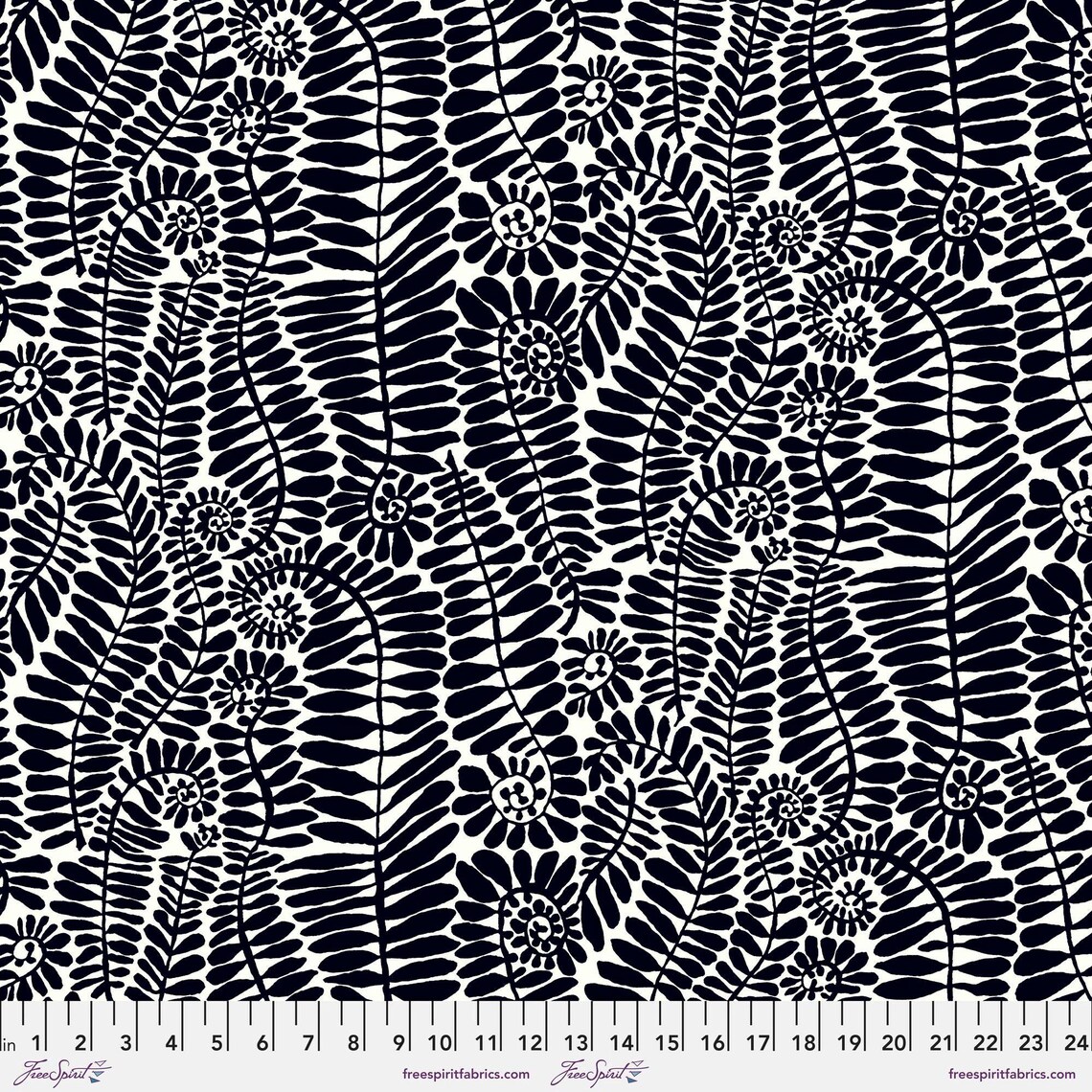 Fronds Black - August 2022 - Brandon Mably - Kaffe Fassett Collective ...