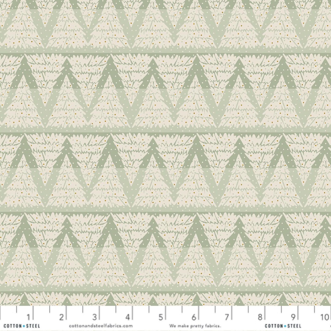 Tree Hunt Hemlock - Tinsel on the Trail - Ash Cascade - Cotton + Steel ...