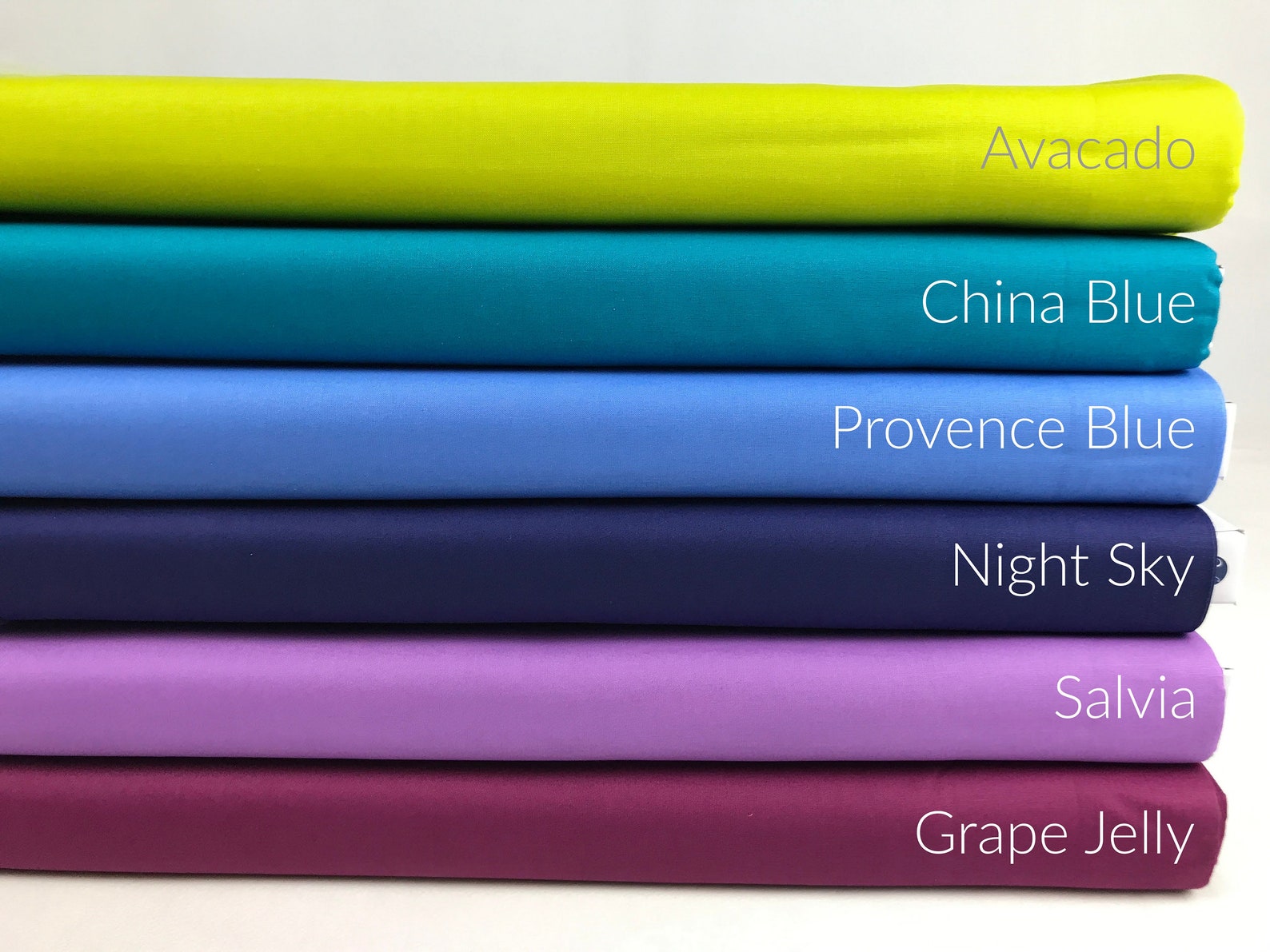 Ruby Bee Solids Heather Ross Annabel Wrigley Coordinates - Etsy