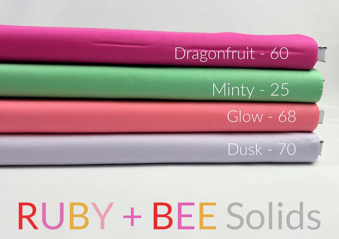 Ruby + Bee Solids - Heather Ross Annabel Wrigley - Windham Fabrics ...
