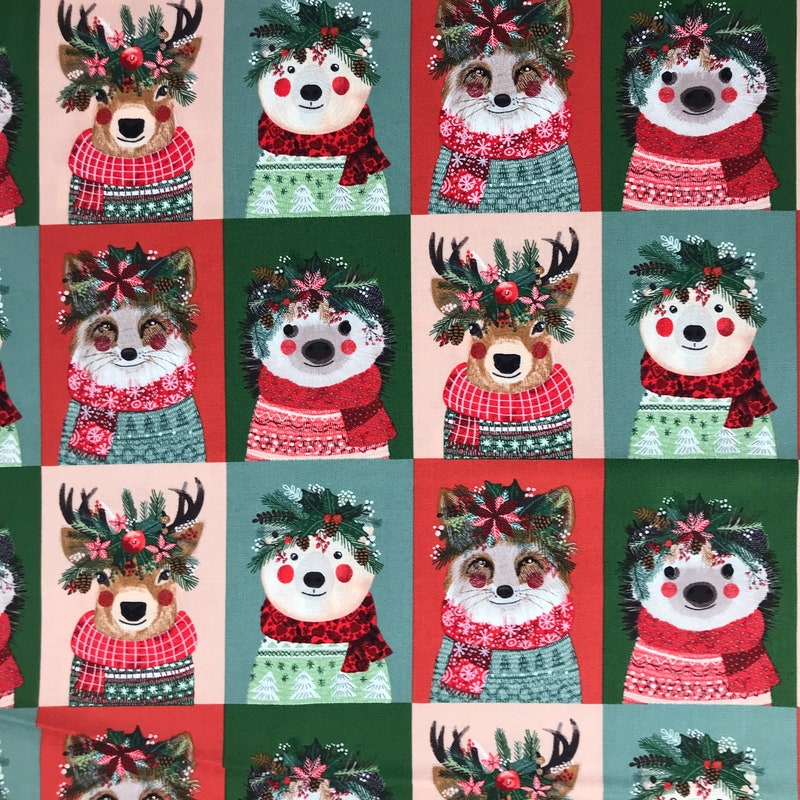 Christmas Fabric Panels - Etsy