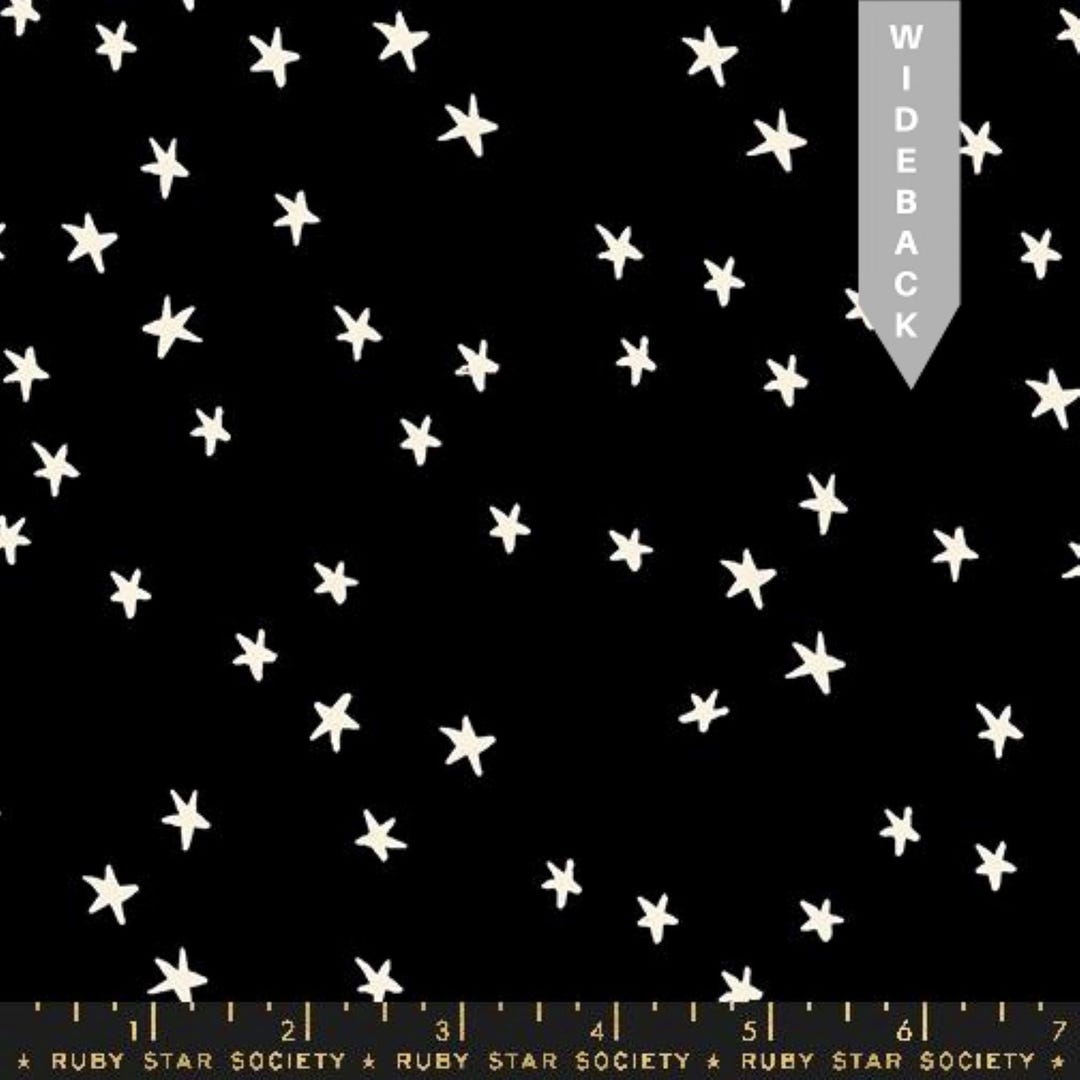 108" WIDE Starry Black - Alexia Abegg - Ruby Star Society Fabric - Moda ...