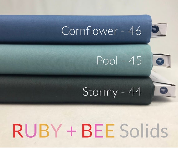 Ruby Bee Solids Heather Ross Annabel Wrigley Windham - Etsy