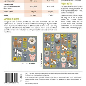 Fab Farm Quilt Pattern Elizabeth Hartman 2 Sizes - Etsy