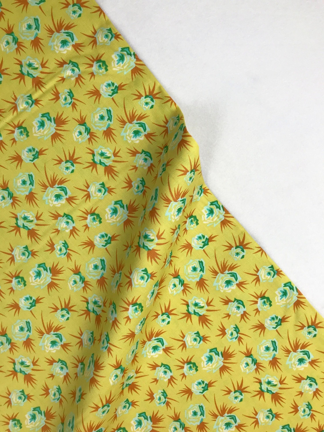 Spark Gold - True Kisses - Heather Bailey - Figo Fabrics - 100% ...