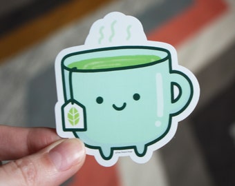 Tea stickers | Etsy
