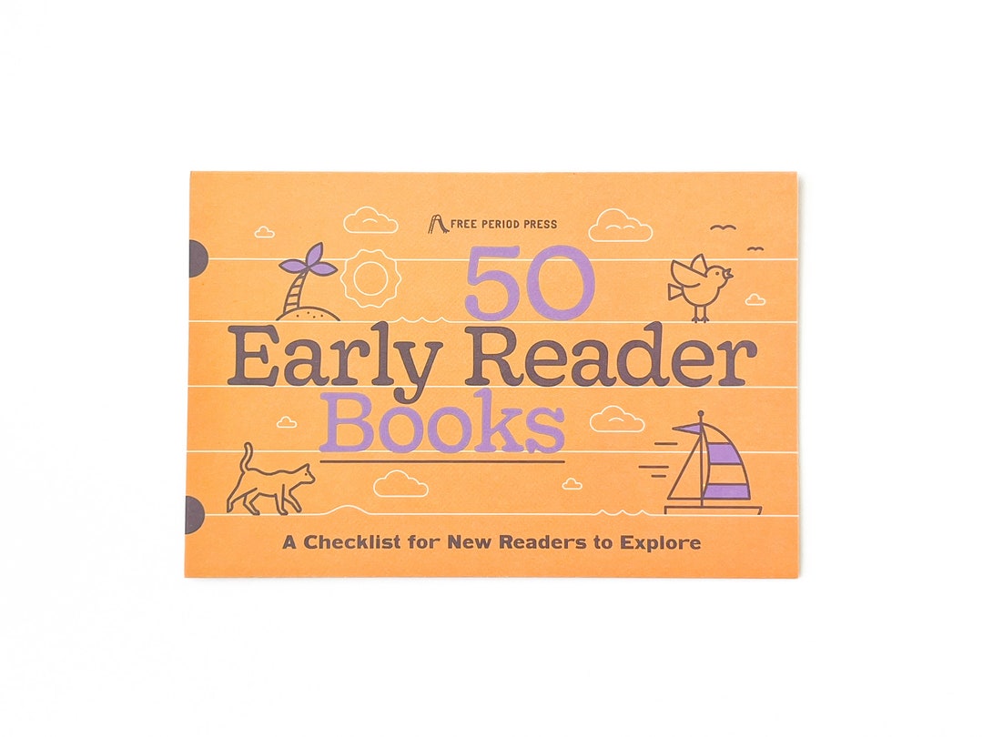 Early Reader Book Checklist: 50 Books for Kids Ages 8-12 - Etsy