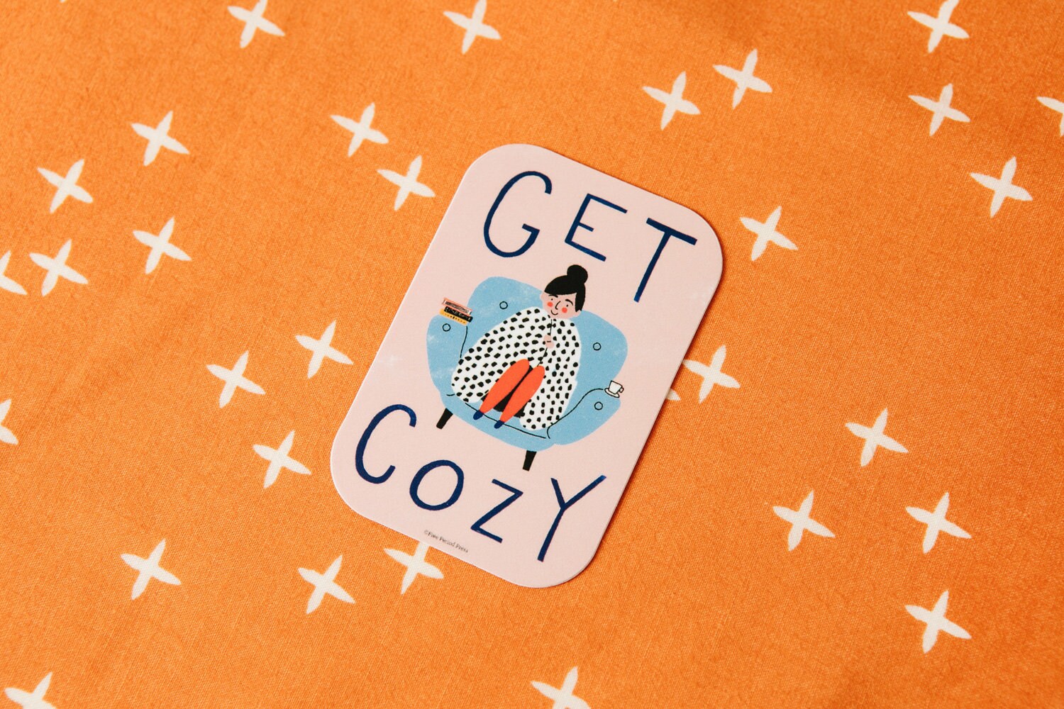 Get Cozy Vinyl Decal Sticker Vinyl Decal Stickers for - Etsy