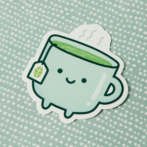 Tea Vinyl Decal Sticker Vinyl Decal Stickers for Laptops, Planners, and ...