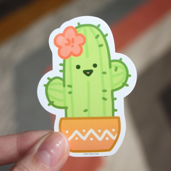 Cactus Stickers - Etsy
