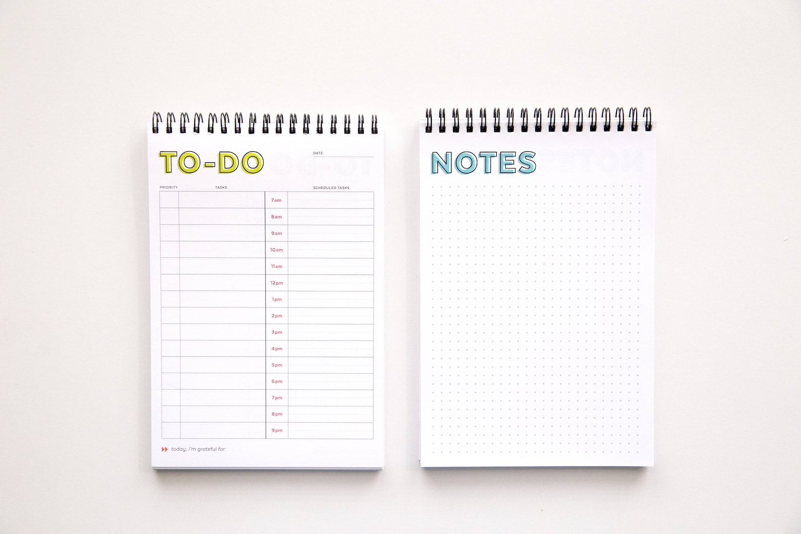 Schedule Magic To-do List Notebook: Spiral Bound Productivity Planner ...