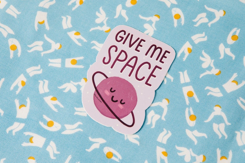 Give Me Space Vinyl Decal Sticker Vinyl Decal Stickers for - Etsy
