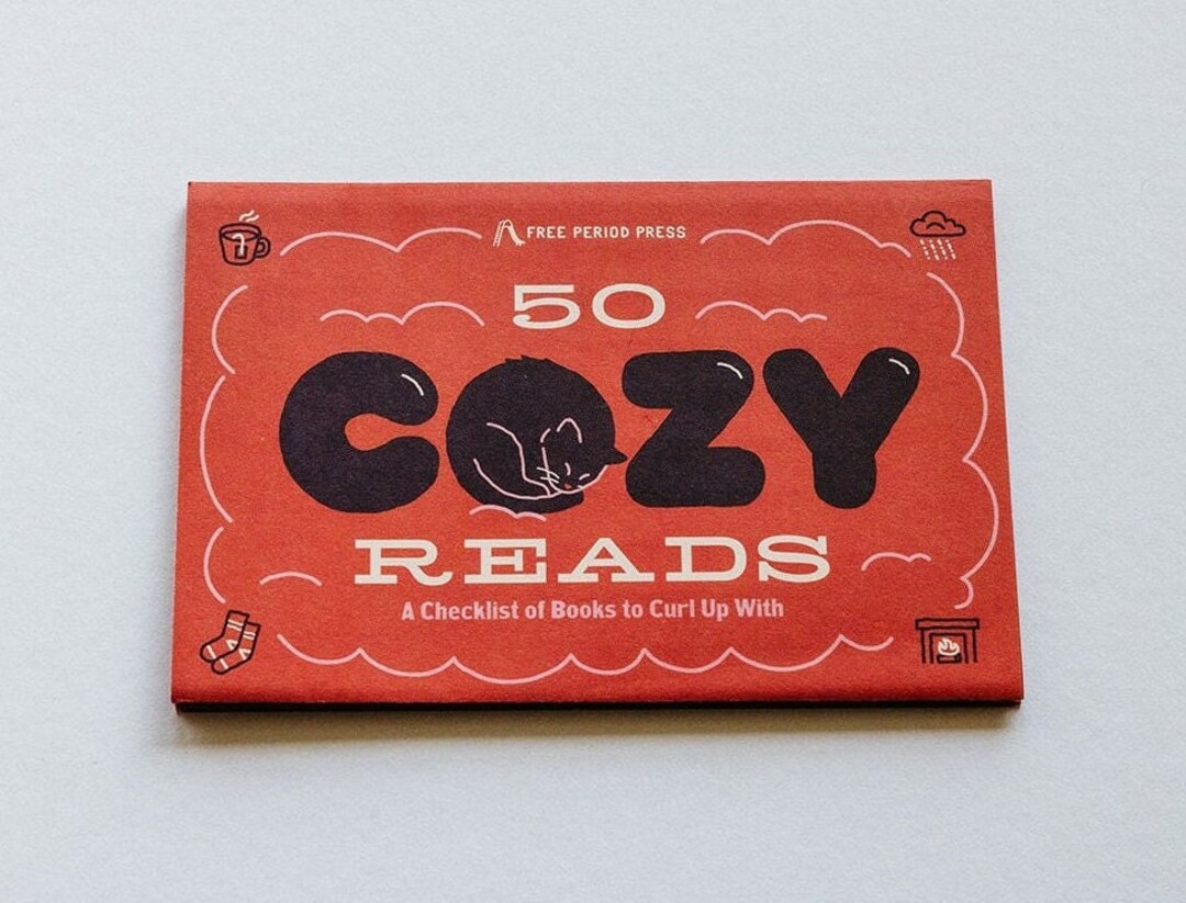 50 Cozy Reads: A Checklist of Books to Curl up With - Etsy
