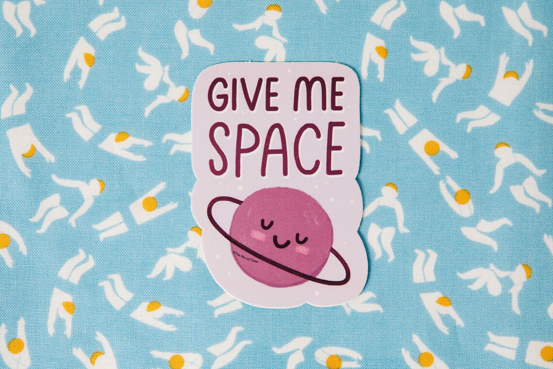 Give Me Space Vinyl Decal Sticker Vinyl Decal Stickers for - Etsy