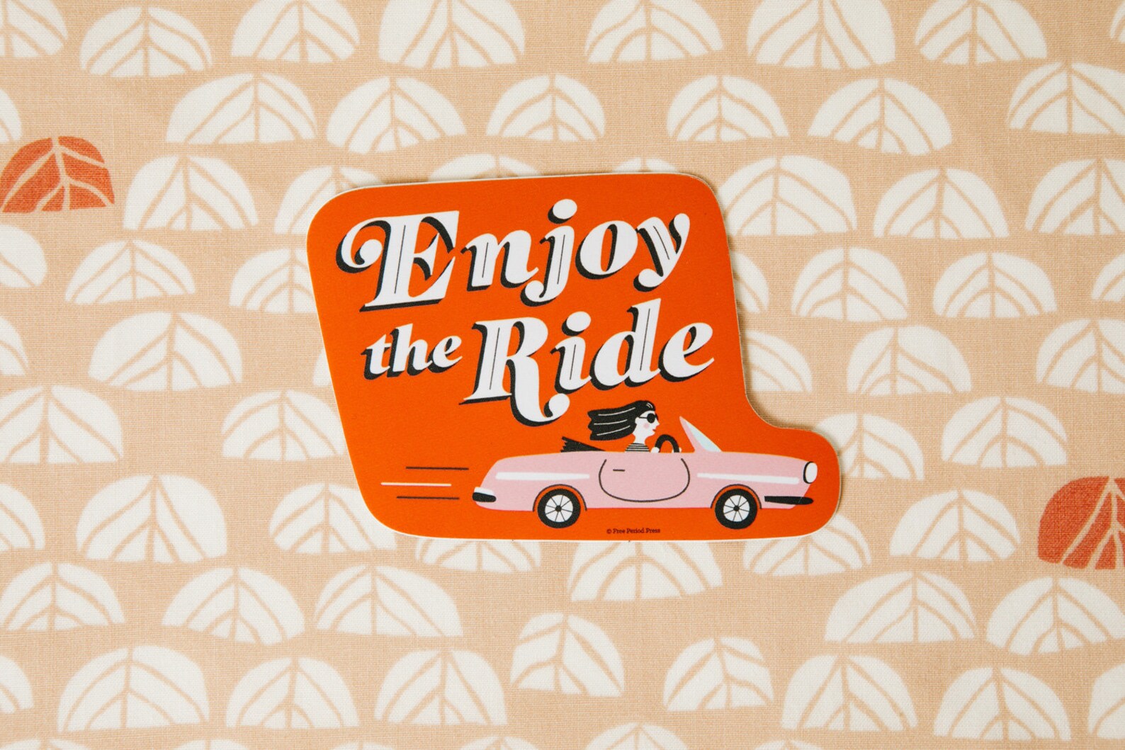 Enjoy the Ride Vinyl Decal Sticker Convertible Laptop | Etsy