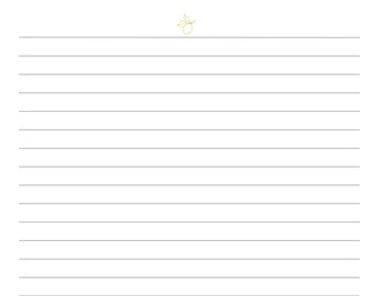 Lemon Lined Paper - Etsy