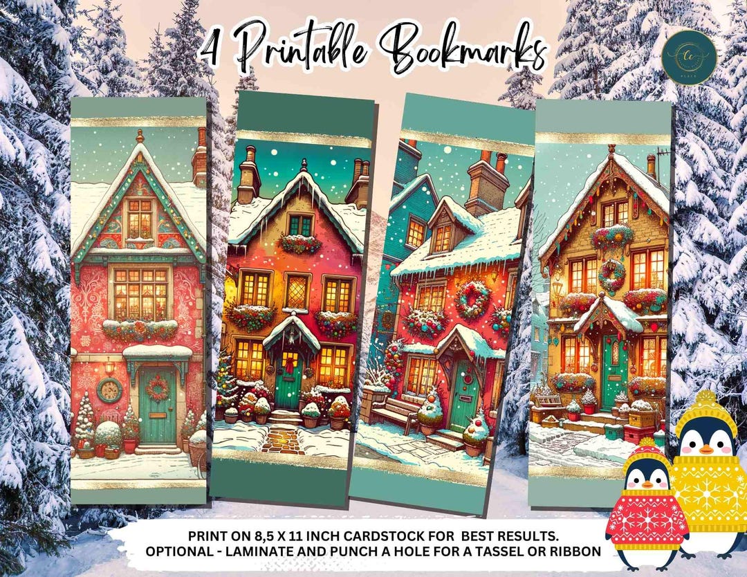 Digital Printable Bookmarks Digital Bookmark Instant Download Bookmark ...