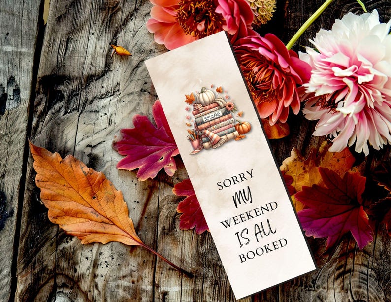 Digital Printable Bookmarks Digital Bookmark Instant Download Bookmark ...