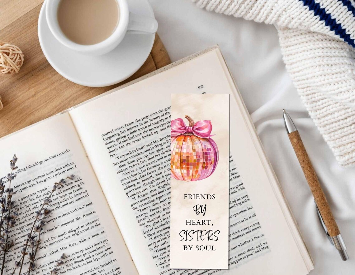 Digital Printable Bookmarks for Bestie Besti Digital Bookmark Instant ...