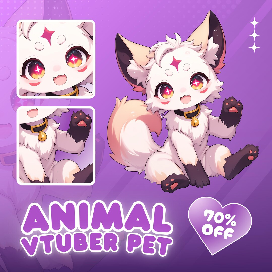 Custom Vtuber Mascot | Animal Vtuber Pet | Mascot | Vtuber | L2d | Vtuber Pet | Vtuber Mascot ...