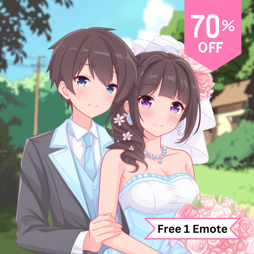 CUSTOM Anime PFP Anime Avatar PFP Art Twitch Profile Picture for ...